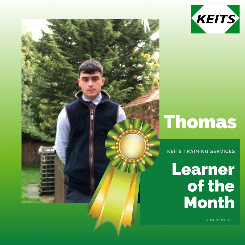 KEITS Learner of the Month - November 2022! - KEITS