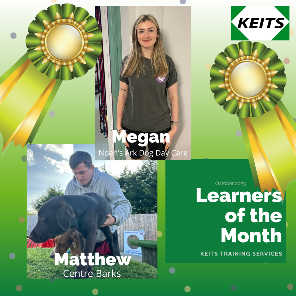 October - Learners of the month! - KEITS